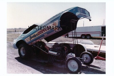Vintage Drag Racing-"Houston HUSTLER" Mustang Funny Car-Former "L.A ...