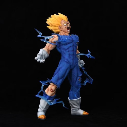 Anime Dragon Ball Yellow Hair Vegeta SHF PVC Self Explosion Figure Toy ...