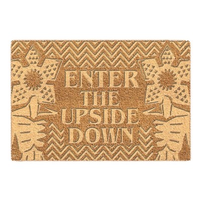 Pyramid Stranger Things Enter the Upside Down Embossed Doormat (US ...