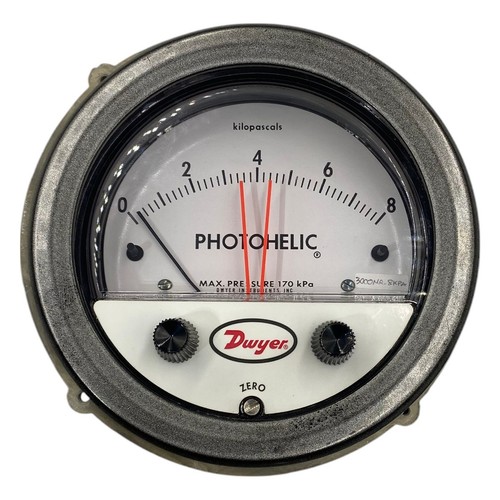 Medidor de pressão diferencial DWYER PHOTOHELIC 3000MR 8kpa 24vdc | eBay