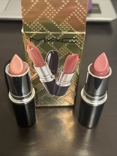 MAC Star Status Lustreglass Lipstick Duo AUTHENTIC | eBay