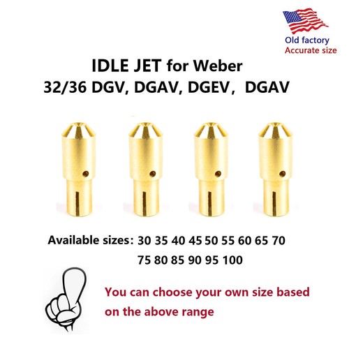 Jetting Kit Weber 32/36 DGV DGEV DGAV DGES DGAS DGMS Carburetor Carb ...