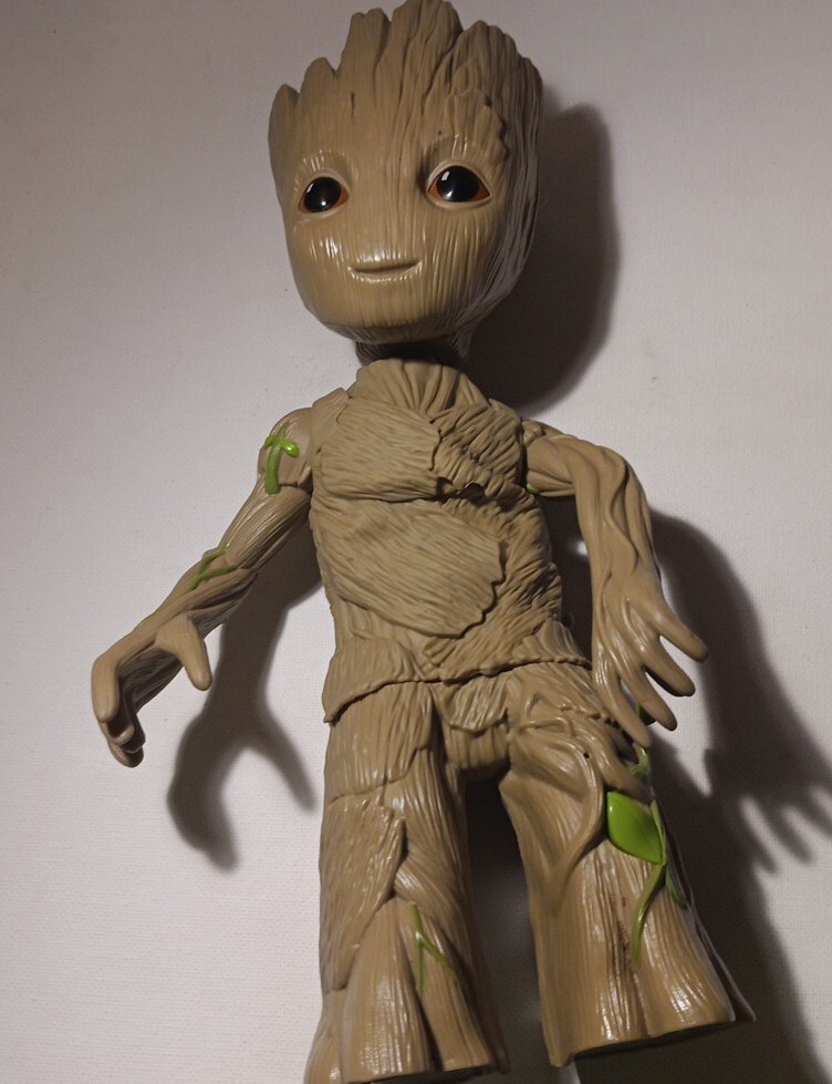 Baby Groot Dancing Talking Marvel 12” Figure Toy Guardians of the ...