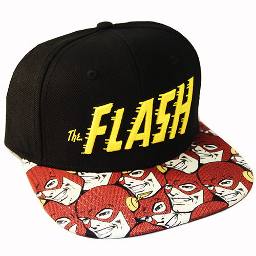 DC Comics Marvel Cartoon The Flash Snapback Hat Video Game Sublimation ...