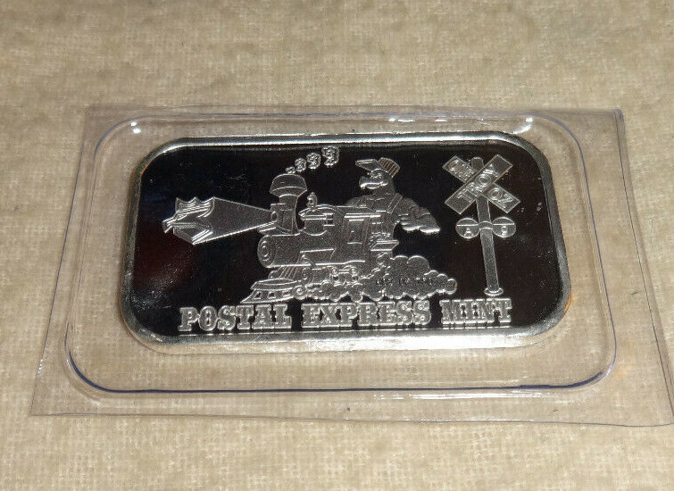 Biden as THE GRINCH Christmas Silver Art Bar 1 oz Postal Express Mint ...