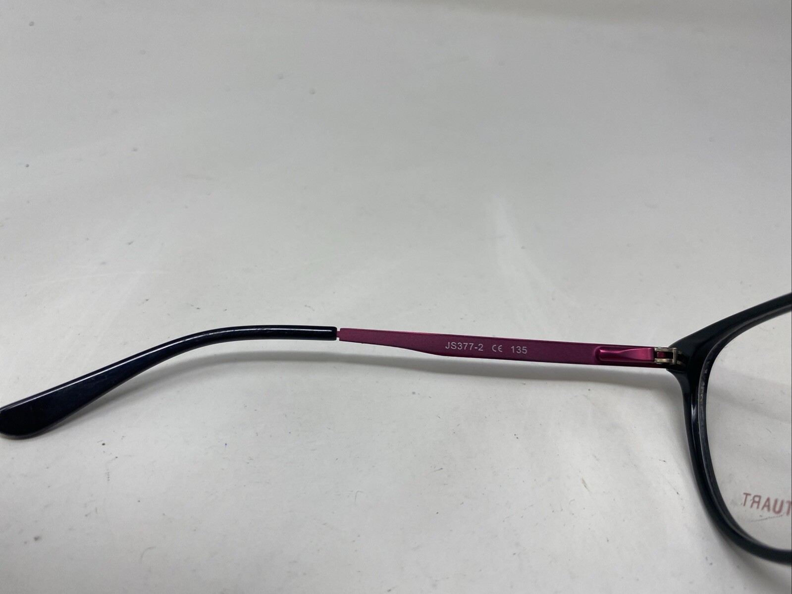 Jill Stuart JS 377-2 53-16-135 Black/Red Wine Full Rim Eyeglasses Frame ...