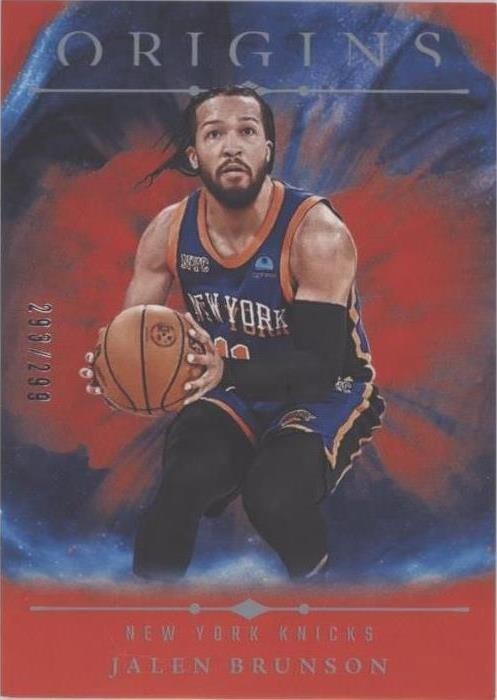 2024-25 Panini Origins - Jalen Brunson #57 Red /299 for sale online | eBay