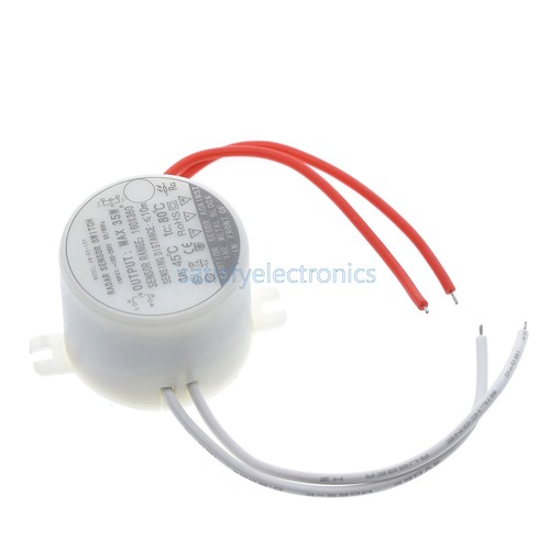 1PCS 35W Circular Radar Microwave induction sensor human body switch ...