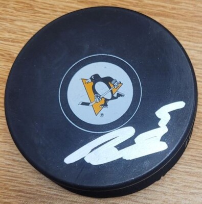 AUTOGRAPHED RYAN SHEA Pittsburgh Penguins Hockey Puck - w / COA | eBay