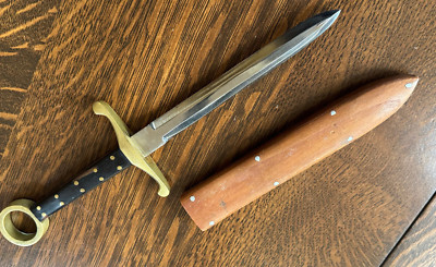 Custom stainless steel slim dagger knife 6 3/4" blade length is 12" | eBay