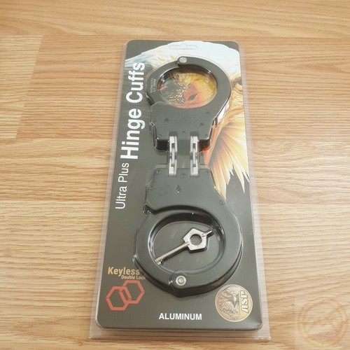 ASP Hinge Ultra Plus Handcuffs Keyless Double-Lock Assembly Aluminum ...