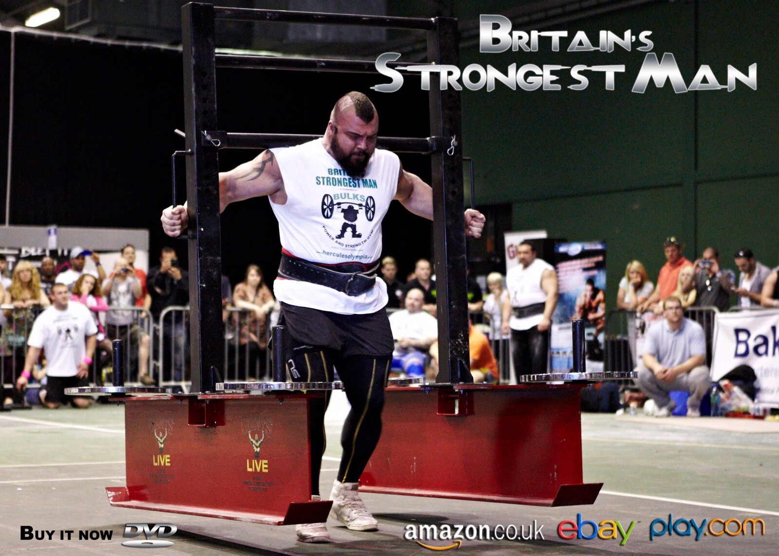 Britains Strongest Man - Strongman DVD - Eddie Hall/ Terry Hollands ...