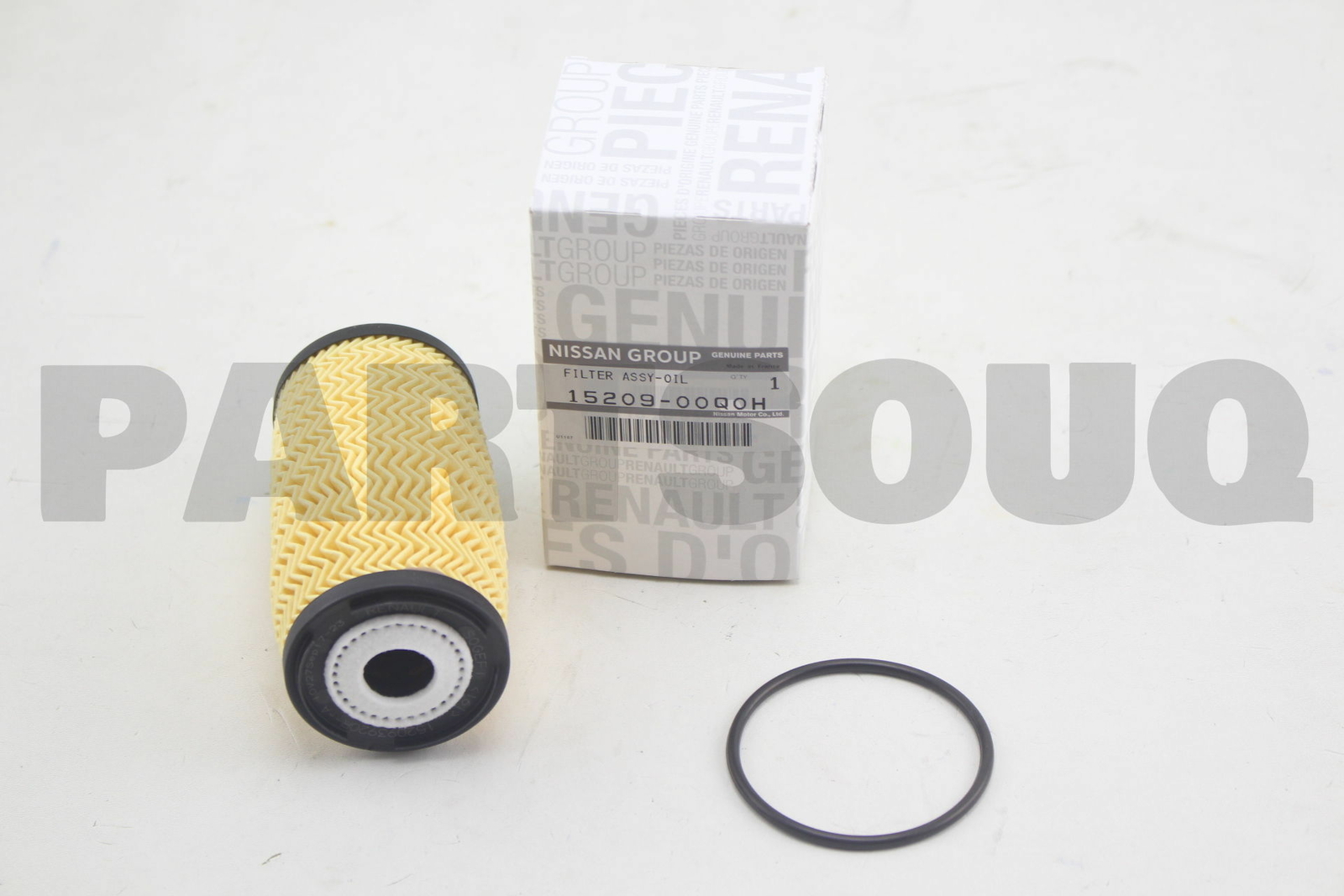 1520900Q0H Genuine Nissan Filter ASSY Oil 15209-00q0h for sale online ...