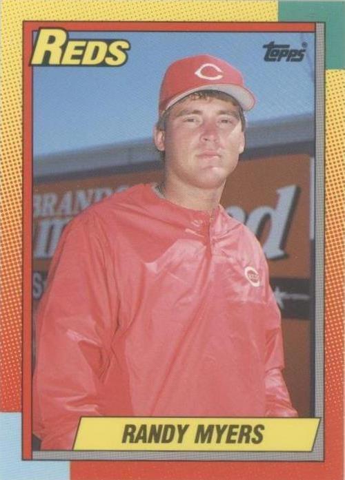 1990 Topps Traded - Randy Myers #78T Factory Set White Back for sale ...
