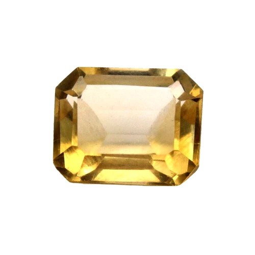 1.75Ct Natural Yellow Citrine (Sunella) Rectangle Cut Gemstone | eBay