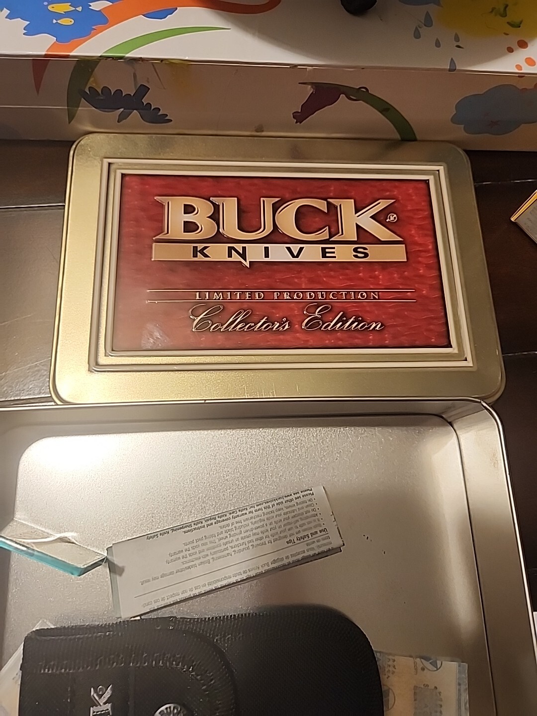 Hoyt Buck 112 Single 1 Blade Founder's Edition POCKET KNIFE w/sheath in ...