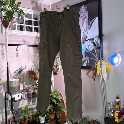 Nick Danger Olive Green Cargo Pants Men's Size 34/30 Slim Fit Casual | eBay