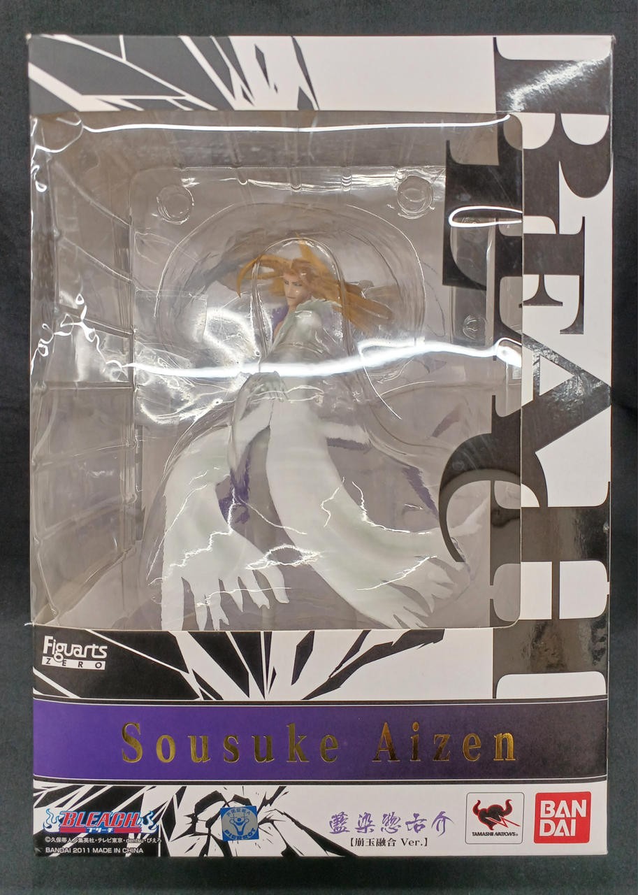 BANDAI Figuarts ZERO BLEACH Sosuke Aizen Hogyoku Fusion Version Figure ...