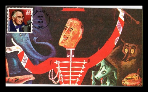 DR JIM STAMPS US COVER PRESIDENT FRANKLIN D ROOSEVELT CELEBRATE CENTURY ...