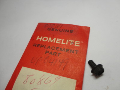 Homelite 80869 UP04149 String Trimmer Hex Hd. Screw for ST185, ST275 ...