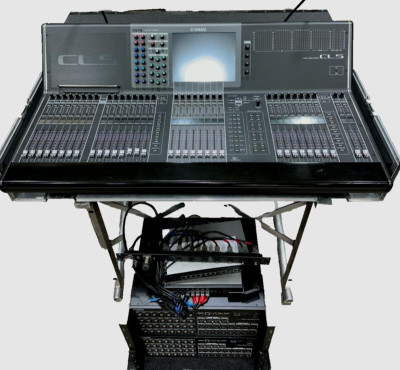 Yamaha CL5 Digital Mixer | 34-54 Channels | RIO3224-D Rack Unit (2 ...