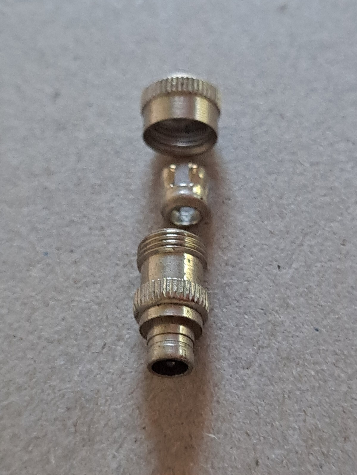 2 x Miniature Belling Lee Rare Metal Plugs Male And Female RF Connector ...