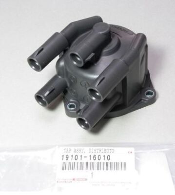 TOYOTA AE86 COROLLA 4AGE VALVE DISTRIBUTOR CAP 19101-16010 GENUINE OEM ...