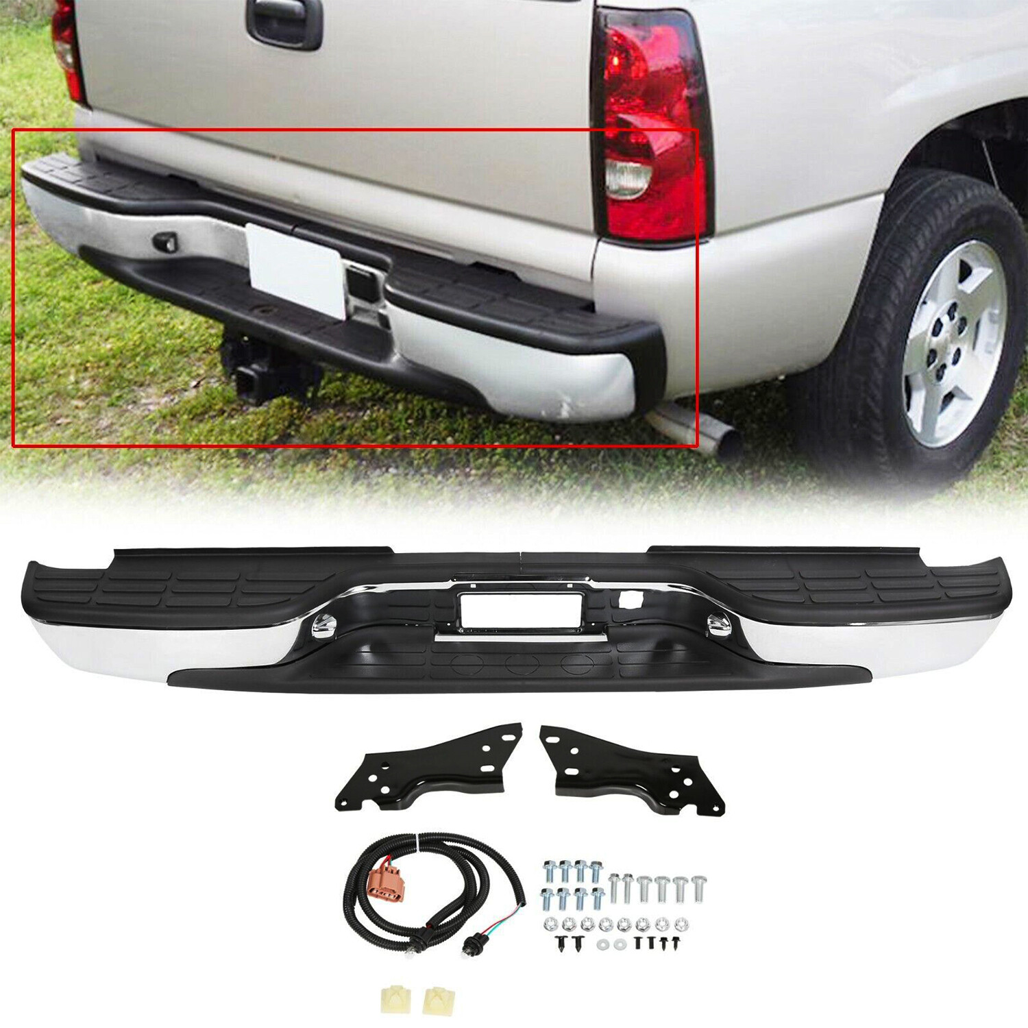 2002 Gmc 1500 Rear Bumper