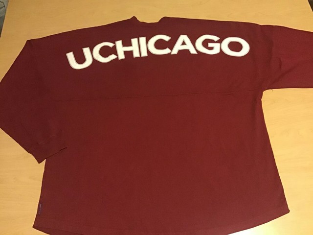 NEW Spirit Jersey UCHICAGO University Chicago Long Sleeve XXL Shirt Men ...