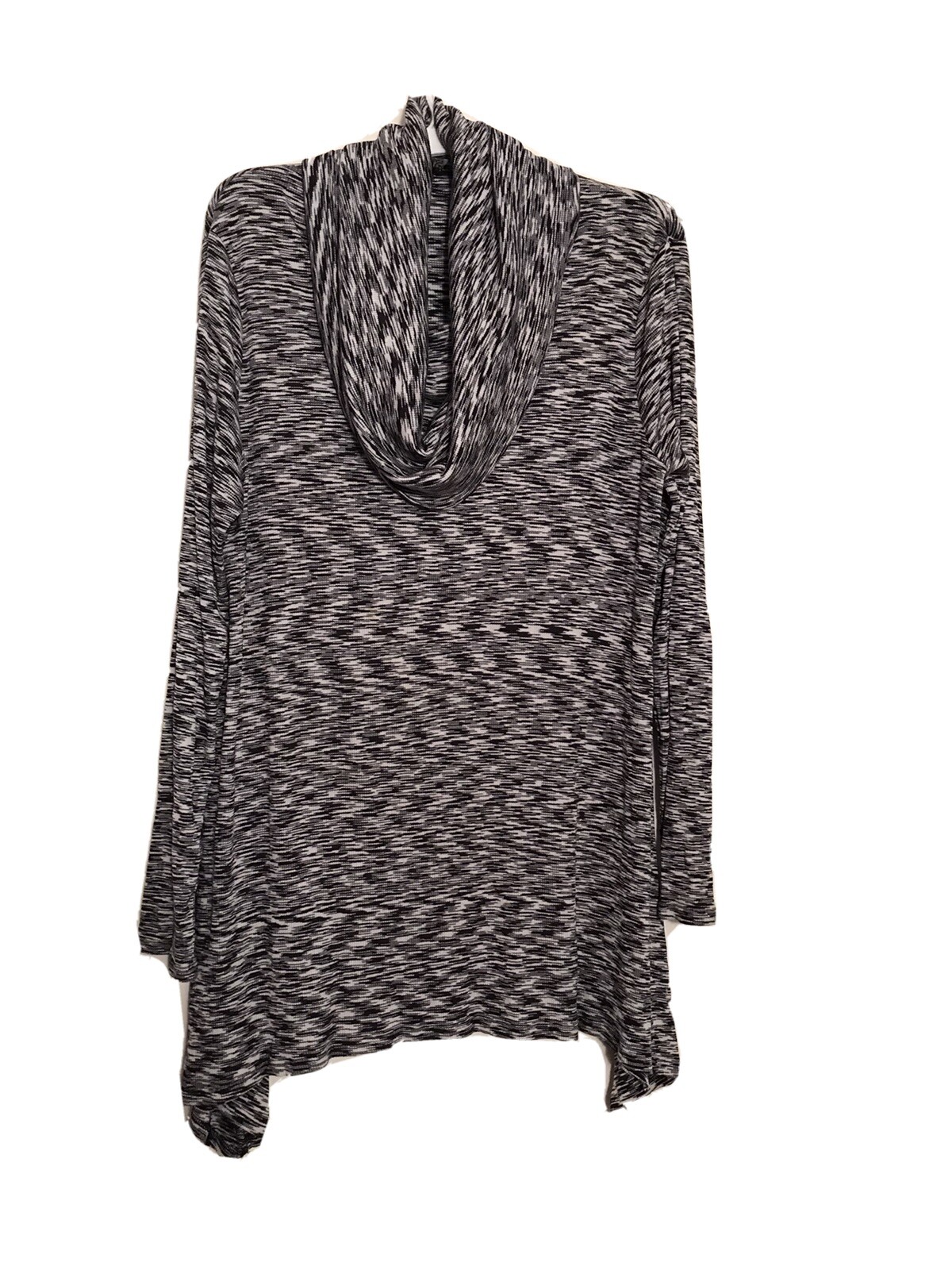 Women blouse XL black and white Design Degaje neck blose | eBay