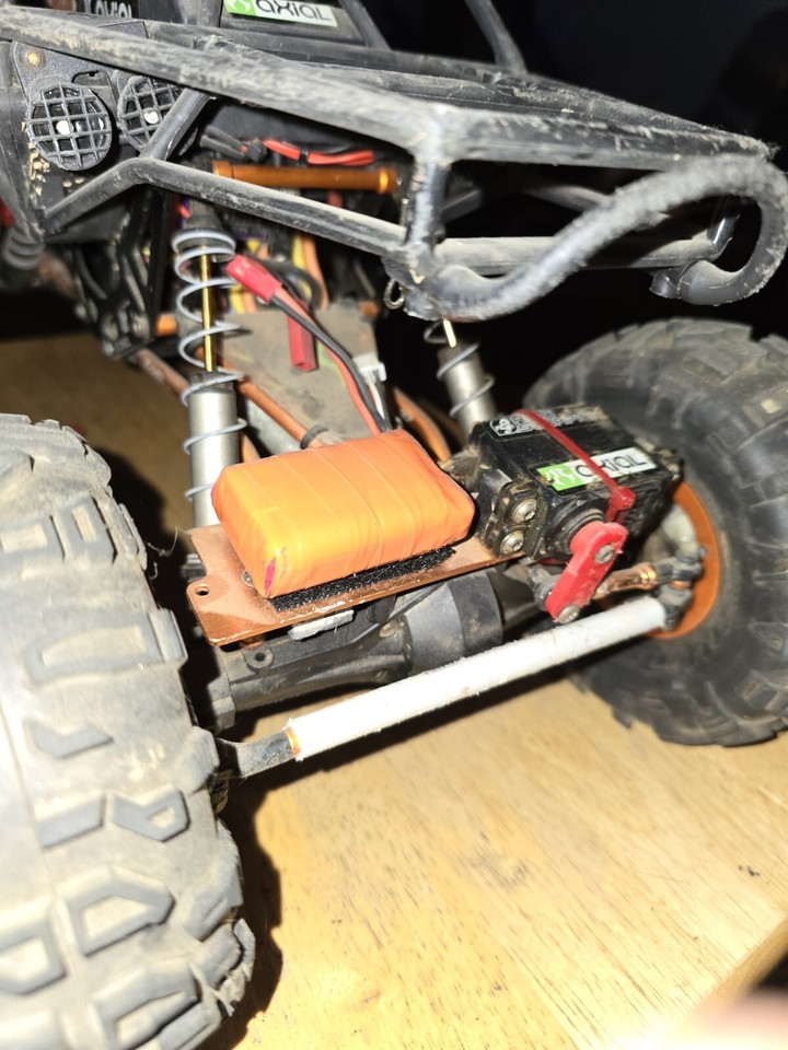 RARE Axial AX10 Scorpion 1/10 RC Crawler Pro Line Tuber Body Brushless ...