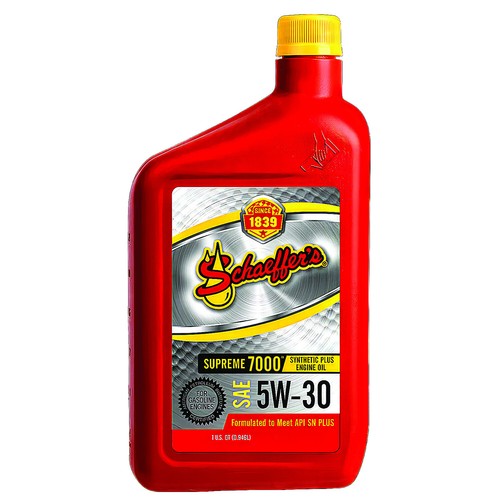 Schaeffer Motor Oil 0701-012 Supreme 7000™ Synthetic Plus 5W-30 - 1qt ...