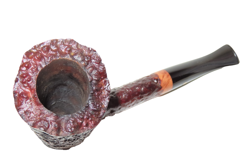 LEE VON ERCK LARGE POKER SHAPE RING GRAIN SANDBLAST PIPE - PIPESTUD | eBay