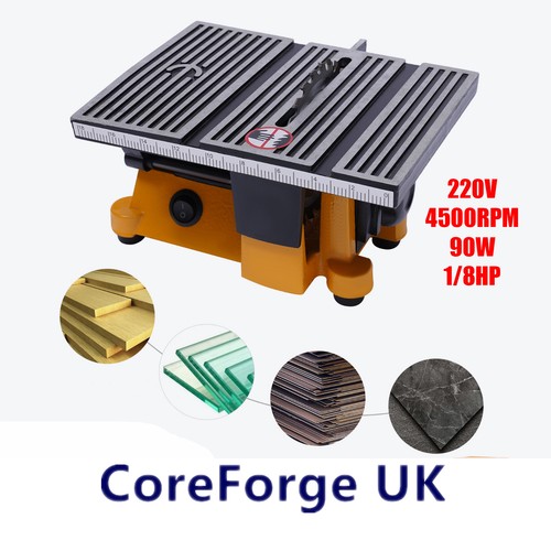 4" Electric Table Saw Plastic Glass Stone Woodworking Cutting Machine ...
