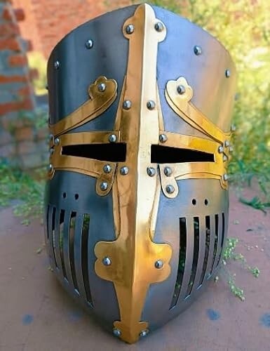 Great Bucket Barrel Helm Pot Helmet | Helmet of Castile | Medieval ...