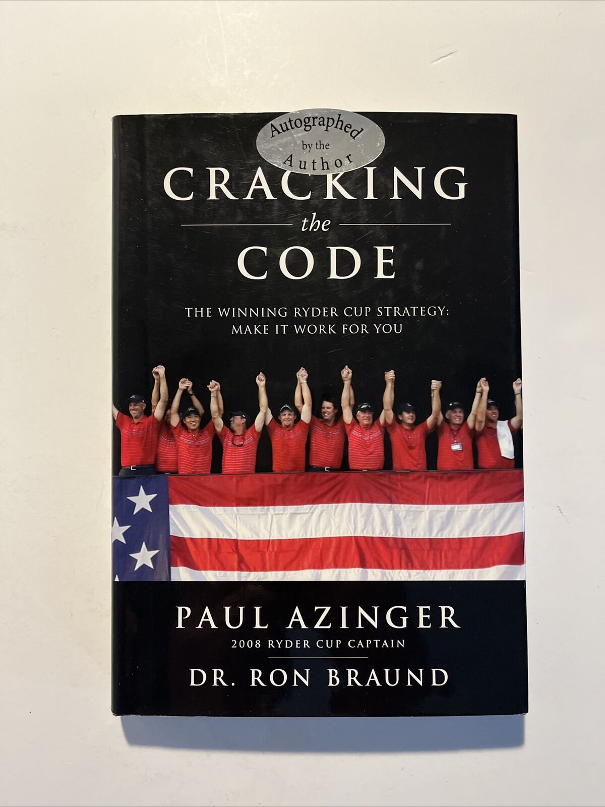 🔥 Cracking the Code Book Paul Azinger Ryder Cup Signed Hologram | eBay