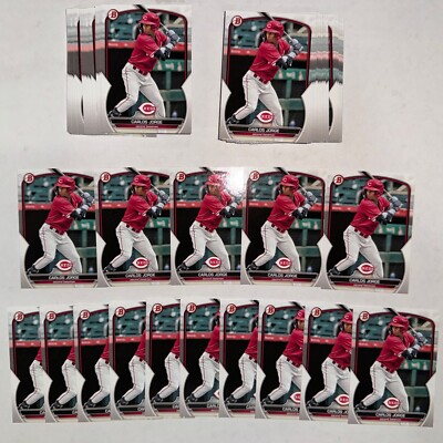 (50) Carlos Jorge Bowman Draft BD-108 Cincinnati Reds 50 Card Lot | eBay