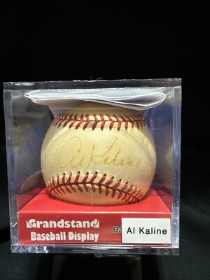 Al Kaline Autographed ROMLB Baseball | eBay