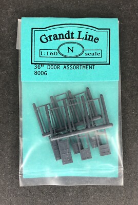 Grandt Line 36” Door Assortment 8006 N Gauge Model Railroad Train ...
