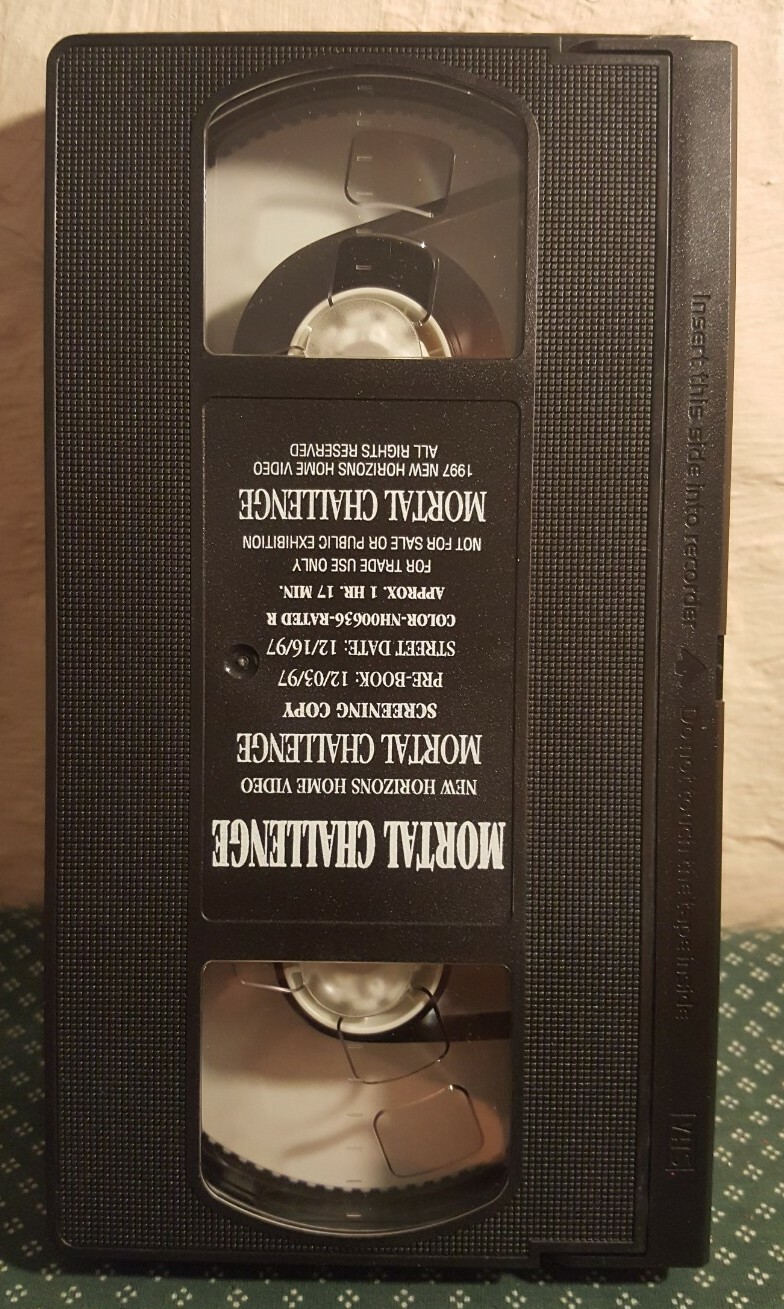 Mortal Challenge VHS 1997 Timothy Bottoms, David McCallum New Horizons ...