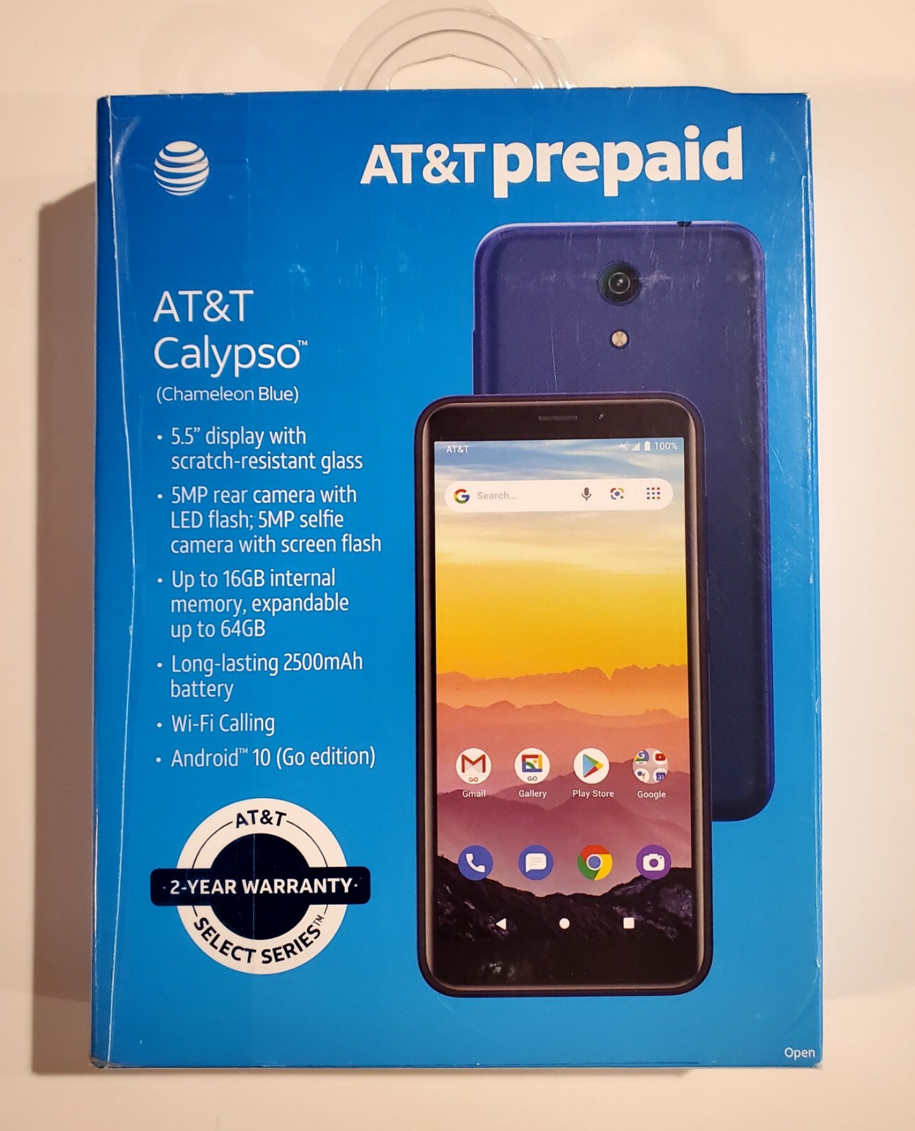 🛑 AT&T Calypso - 16GB - Chameleon Blue (AT&T) U318AA Smart Phone 🆕 ...
