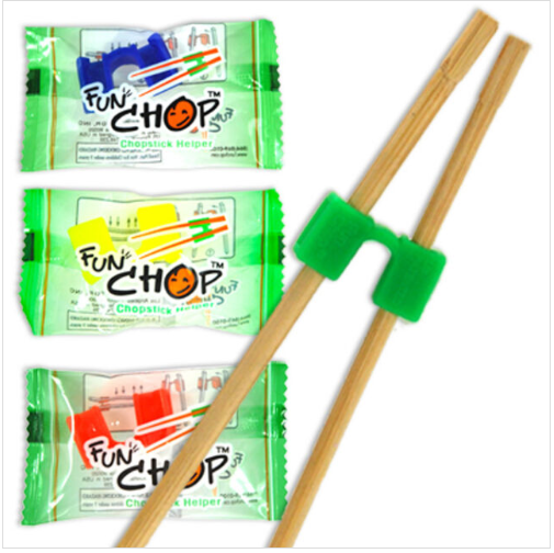6 Fun Chops Training Chopsticks Helpers - Funchop Individually Packaged ...