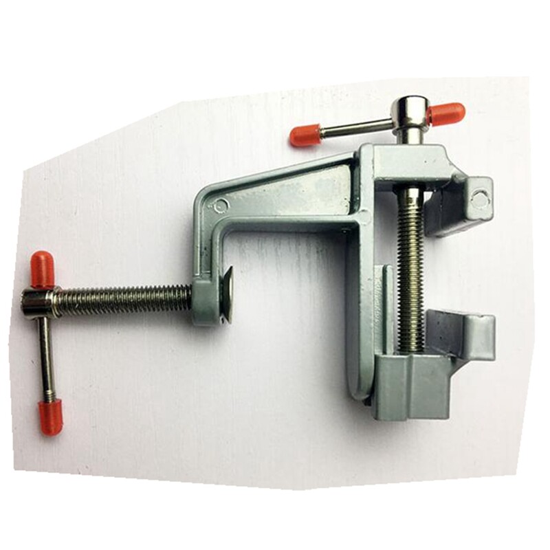 Aluminum Small Jewelers Craft Hobby Clamp On Table Bench Vise Tool Vice ...