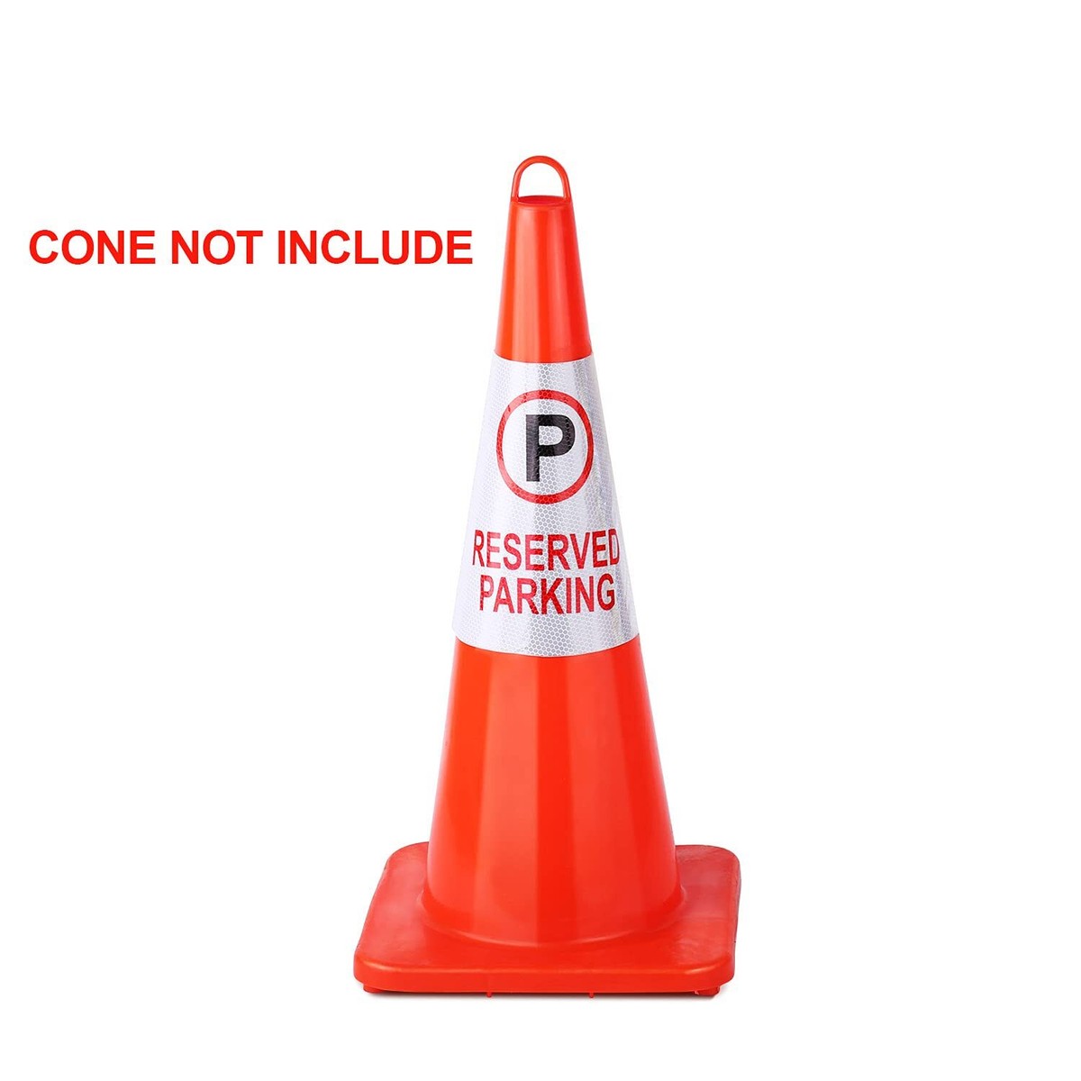 Reserved Parking Sticker BATTIFE 6 Pack "Reserved Parking" Bright ...