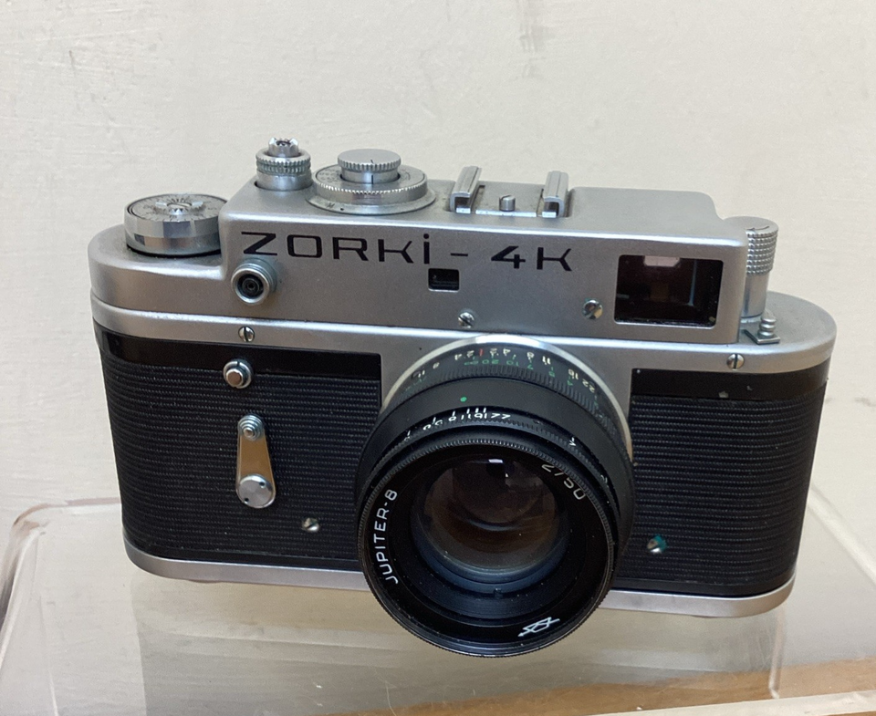 ZORKI 4K Jupiter 50mm f2 Lens 35mm Rangefinder Camera Sekonic Meter WA | eBay UK