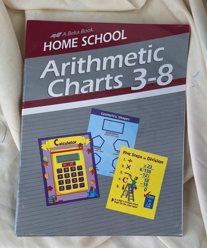 A Beka Abeka Arithmetic Charts And Games 3-8 3rd 4th 5th 6th 7th 8th | eBay