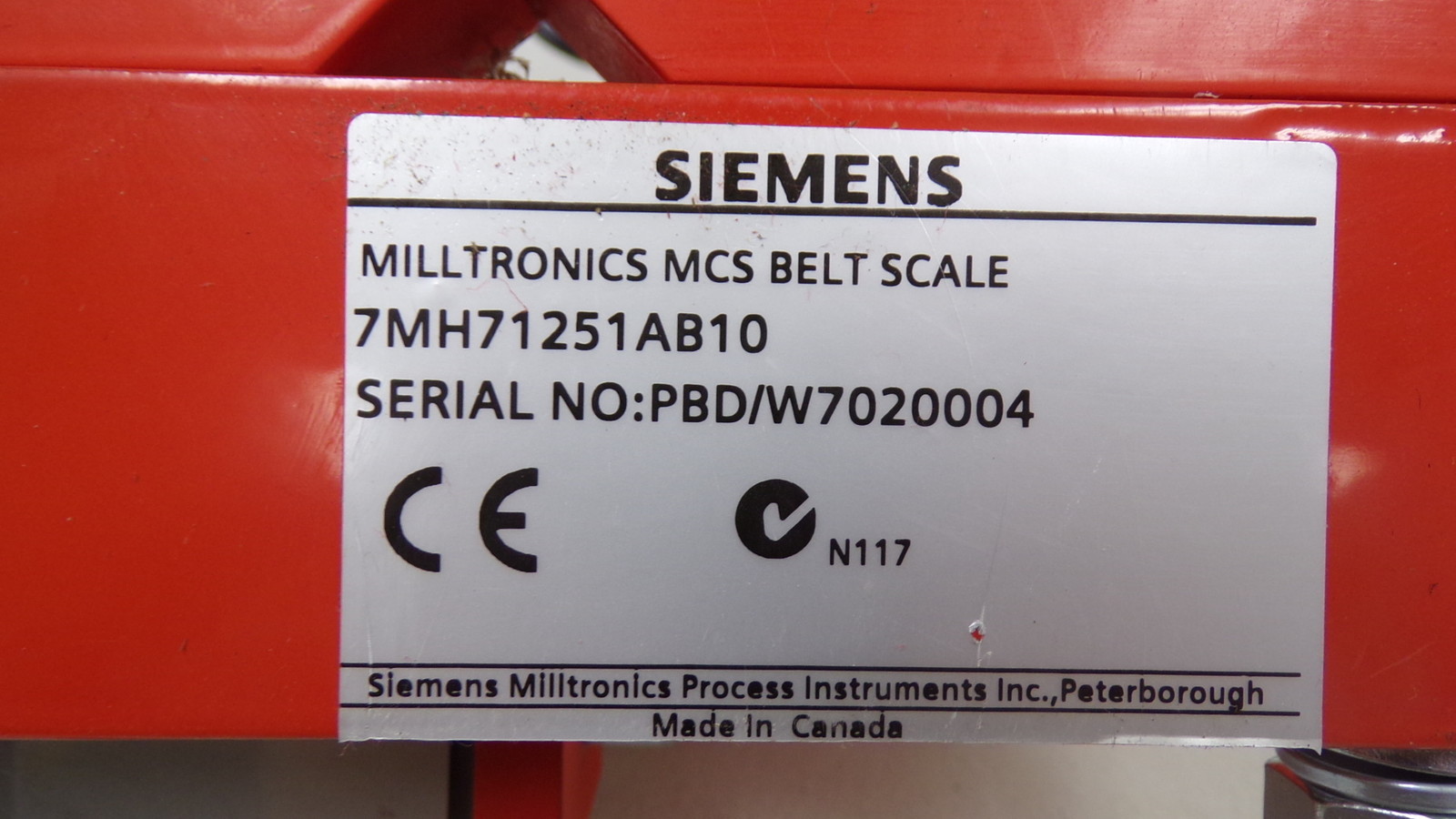 NEW Siemens Milltronics MCS Belt scale 7MH71251AB10 A5E01135824 *FREE ...