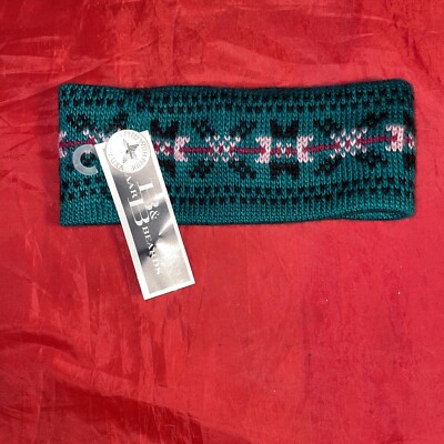 Vintage Baar & Beards Inc Ear Muffs Stitch Head Band With Tags Made in ...