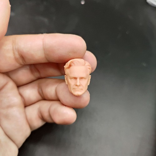 Blank 1/10 Scale Kingsman Colin Firth Head Sculpt Unpainted Fit 7" Neca ...