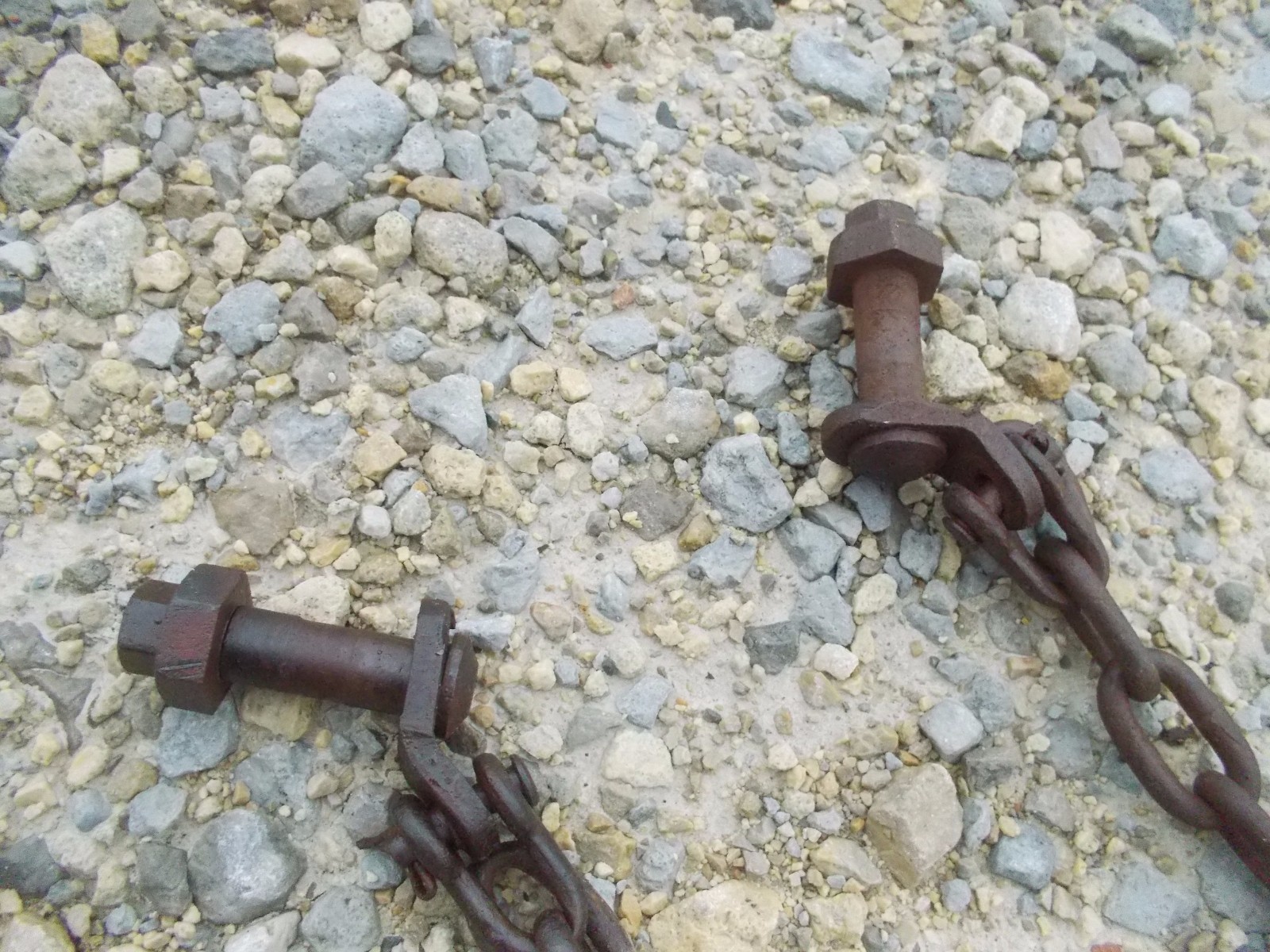 Ford 9N 2N 8N tractor 3pt bottom arm sway chain chains & mini clips ...